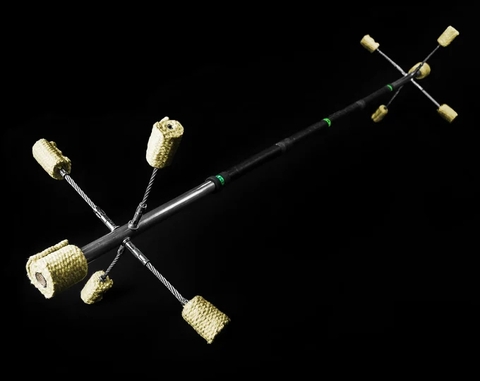 Collapsible Fire Dragon Staff - Coggs Circus